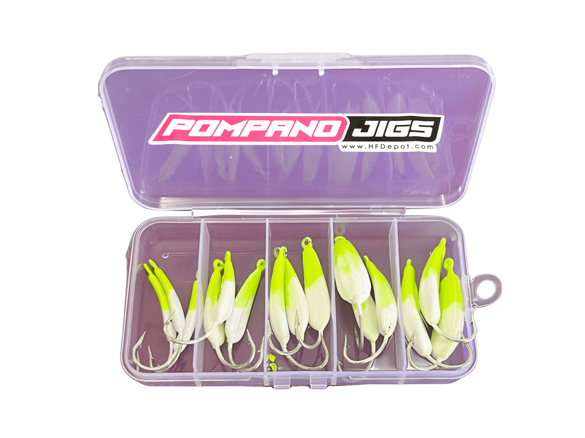 Pompano Goofy Jig Box– Hunting and Fishing Depot