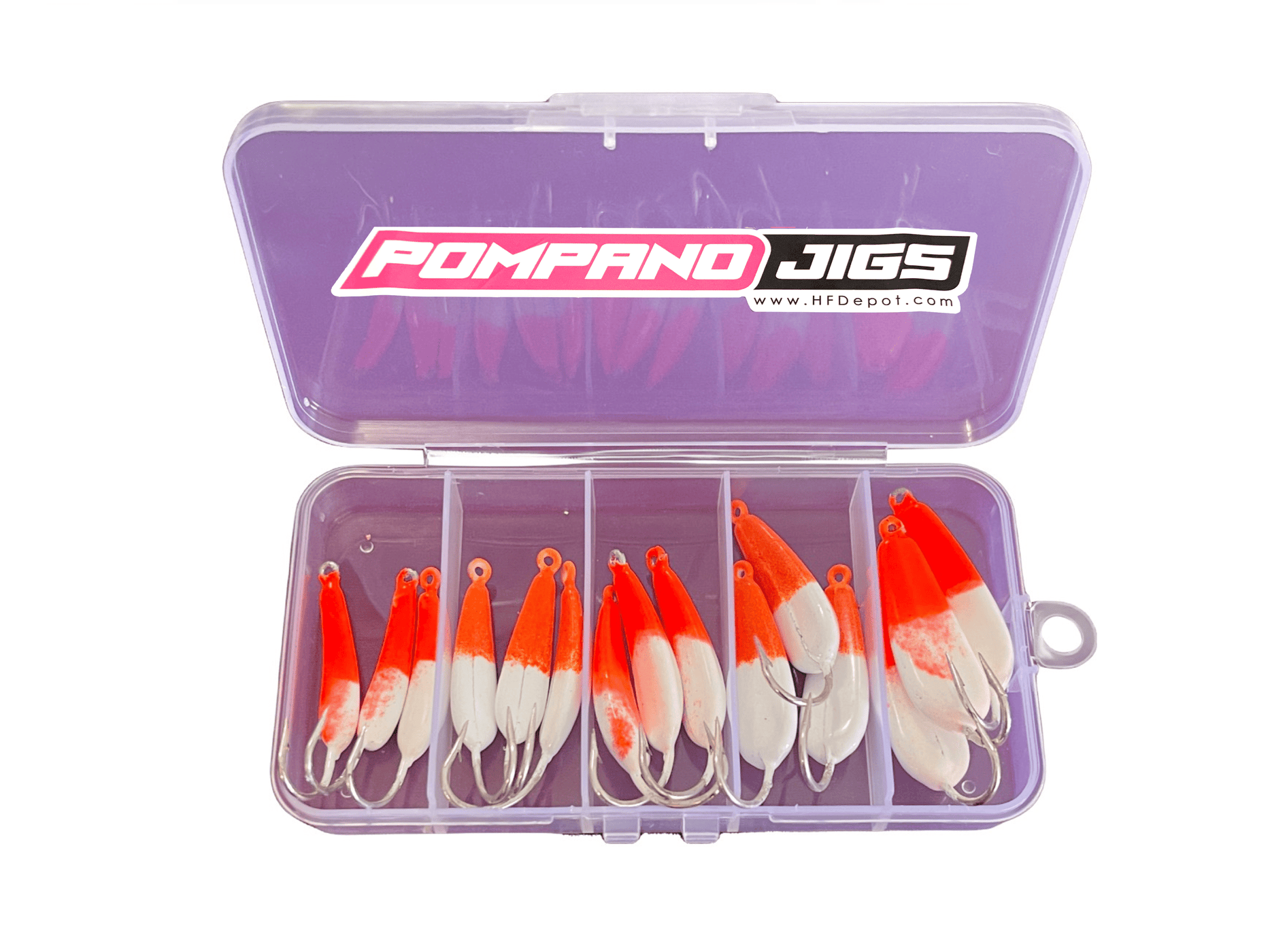 Pompano Goofy Jig Box– Hunting and Fishing Depot