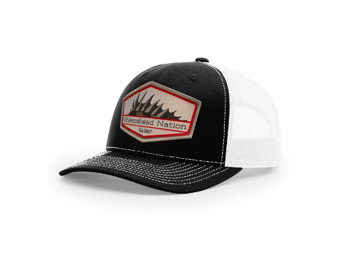 Black / White Sheepshead Nation Hat– Hunting and Fishing Depot