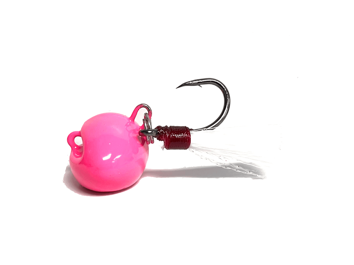 Pink / White Swinging Pompano Jigger Fleas– Hunting and Fishing Depot