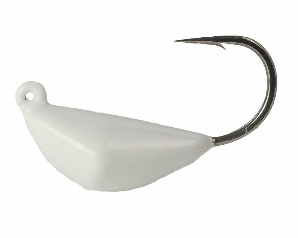 White Bottom Sweeper Jigs | Tog Jigs | Sheepshead Jigs– Hunting and ...